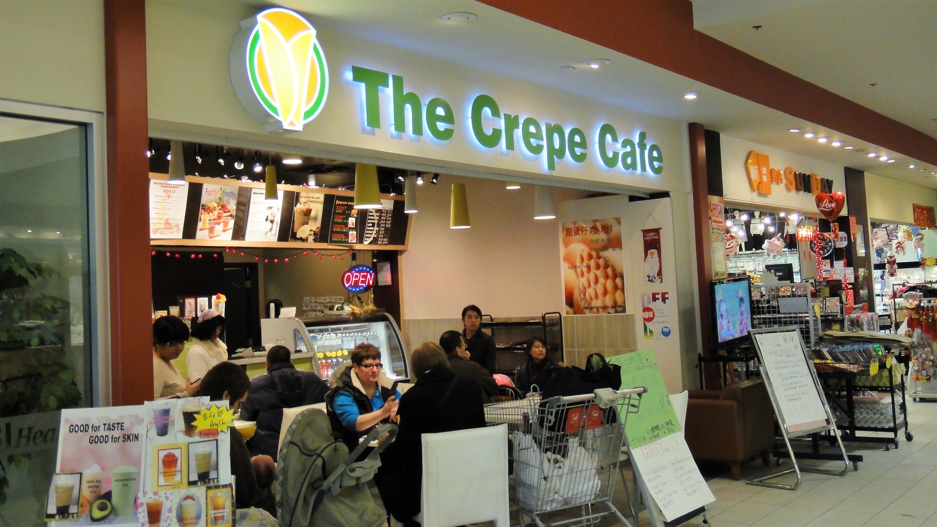 The Crepe Cafe – Calgary, Alberta – Elsie Hui